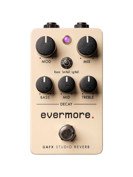 Universal Audio UAFX Evermore Studio Reverb Pedal — Vintage Digital Reverb
